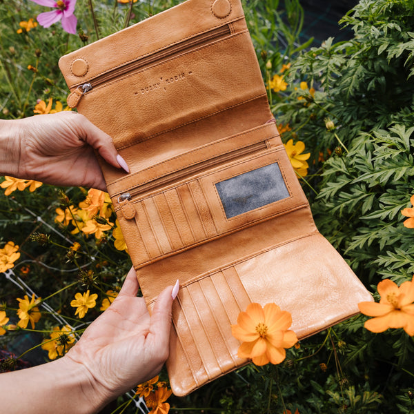 Emily purse – Dusky Robin Leather