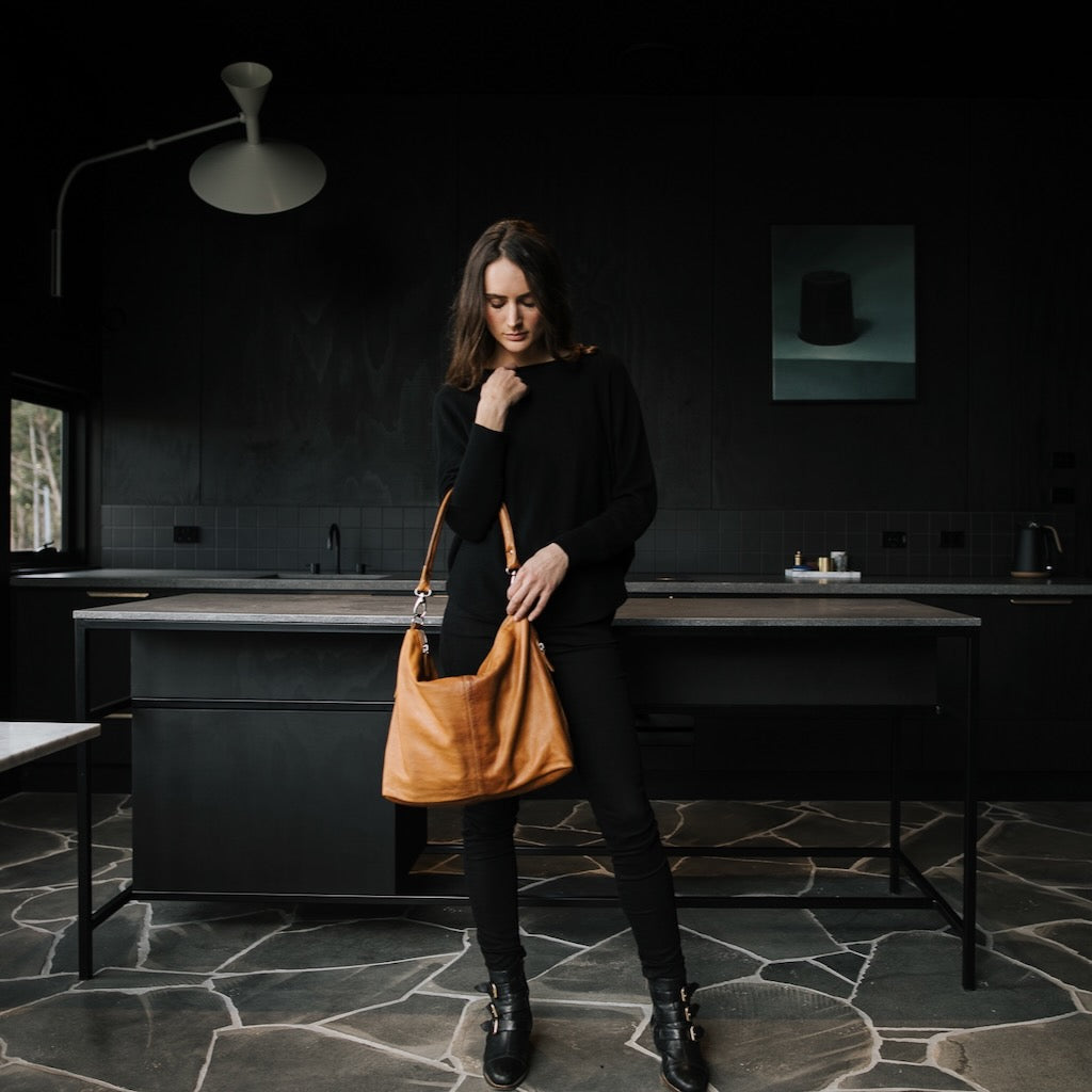 Adele bag – Dusky Robin Leather