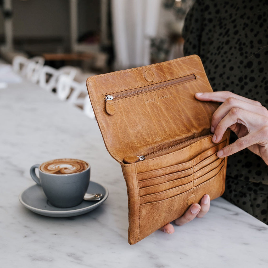 Sirena purse – Dusky Robin Leather